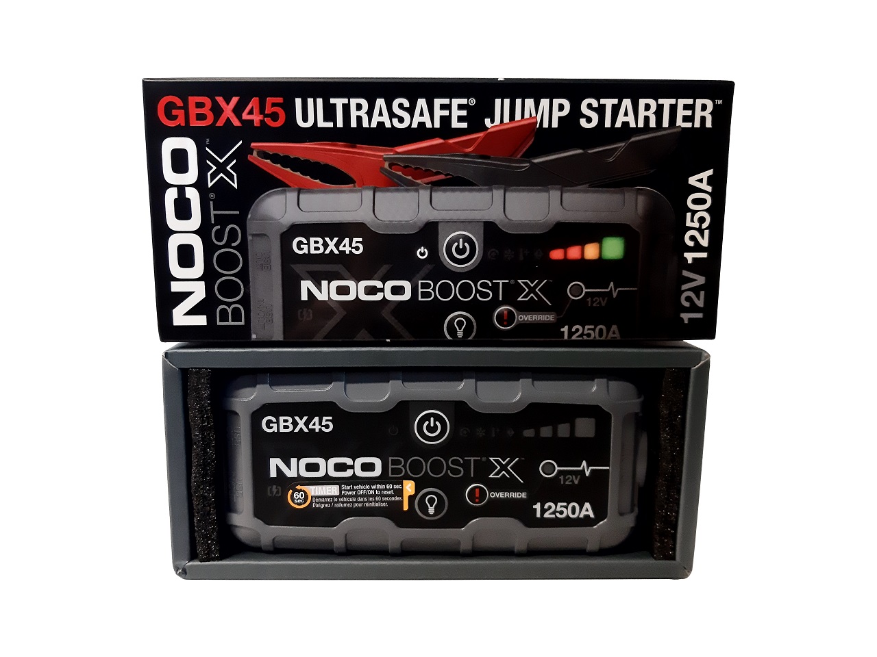 URZĄDZENIE ROZRUCHOWE NOCO GBX45 Jump Starter 1250A : Centrum Akumulatorów